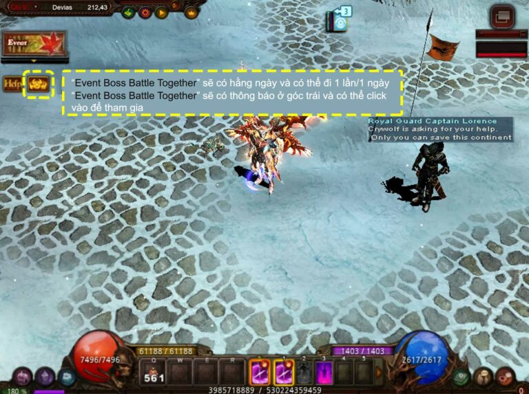 Boss Battle Together & thông tin sự kiện Boss Battle Together